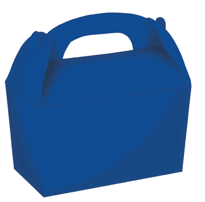 Royal Blue Lunch Boxes pk4 | Treat Boxes – Just Party Supplies NZ